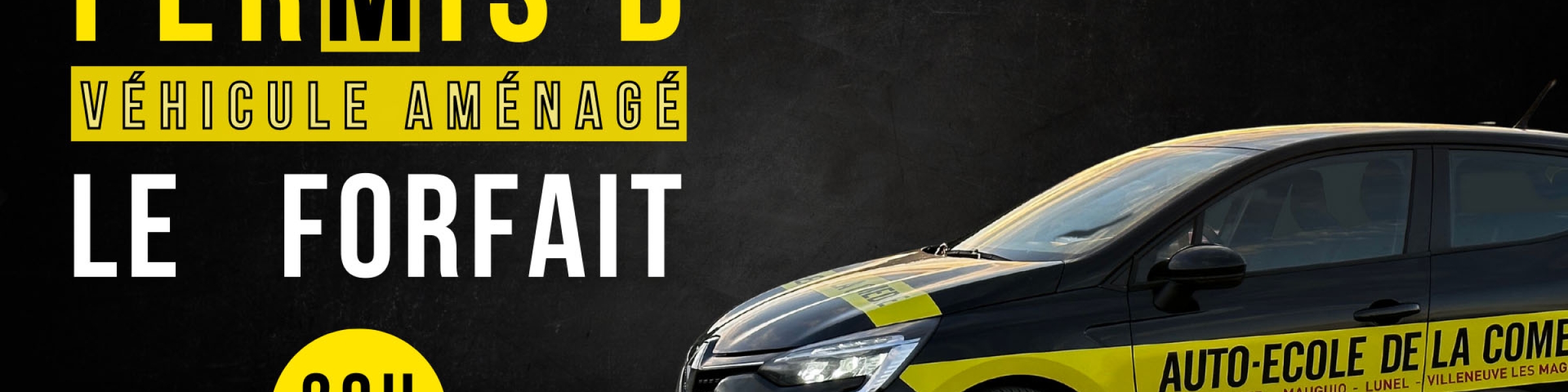 Permis B Montpellier - Auto École de la Comédie